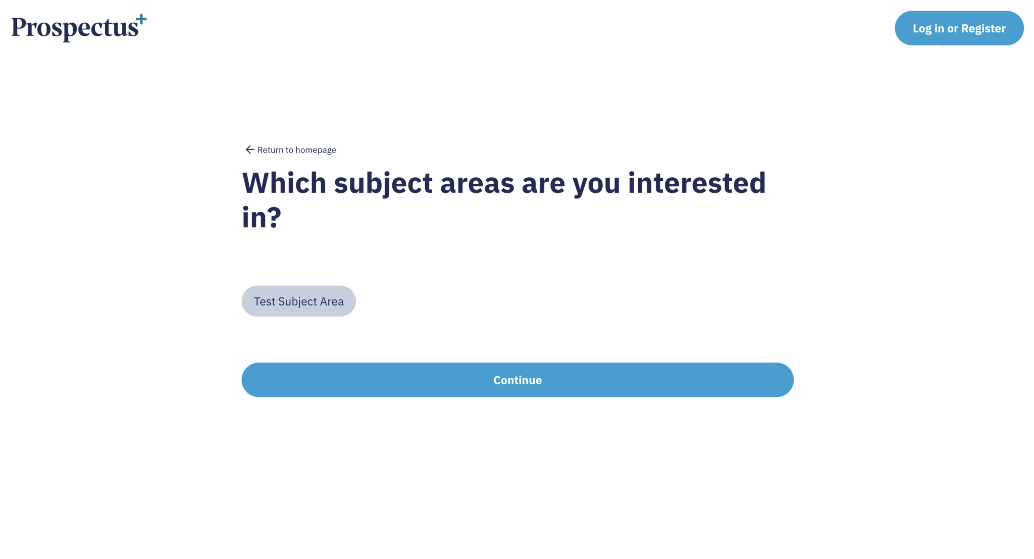 Personalisation Steps – Prospectus Plus Forms