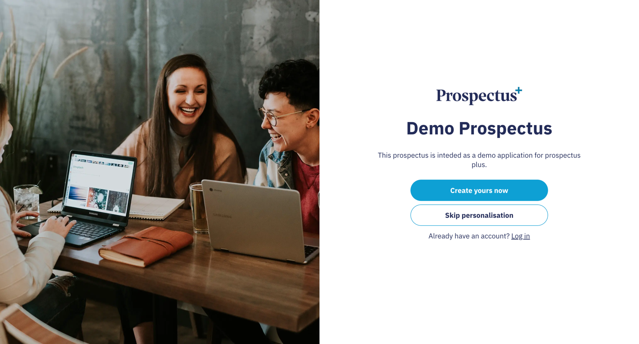 Homepage Configuration – Prospectus Plus Forms